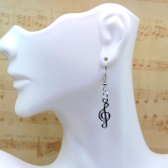 Jewelry | Vintage Music Note Earrings | Poshmark